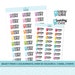 Sunday School Stickers Planner Stickers Two Sizes Removable - Etsy