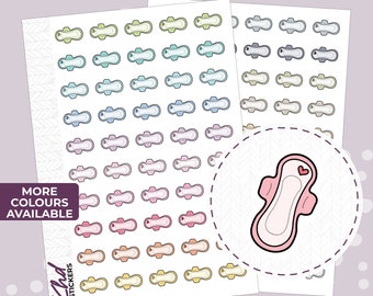 Sanitary Pad Sticker - Etsy