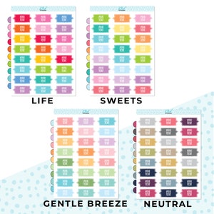 Design Your Own, Fun Header Stickers, Planner Stickers, Removable ...