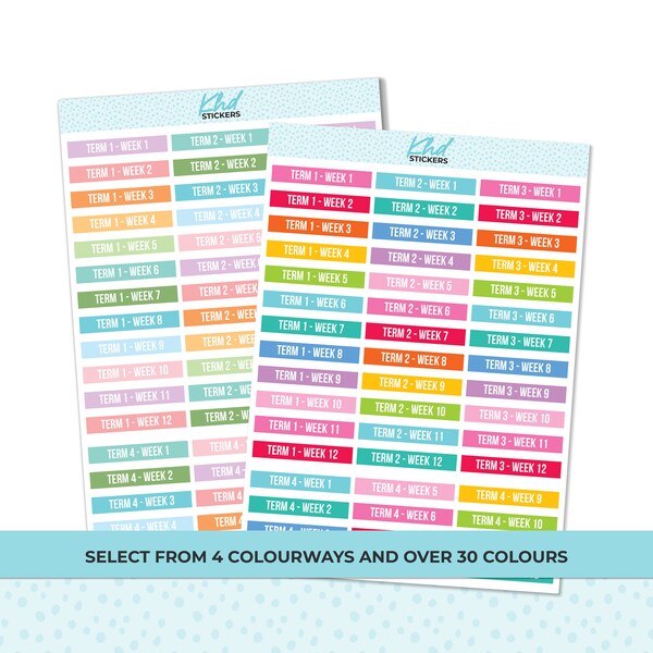 College Planner Stickers - Etsy