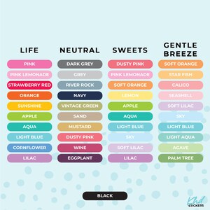 Annual Leave Script Stickers, Planner Stickers, 2 Sizes and Fonts ...