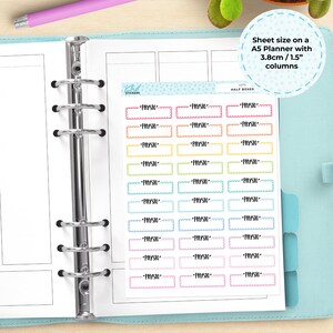 Physio Boxes Stickers, Planner Stickers, Removable - Etsy