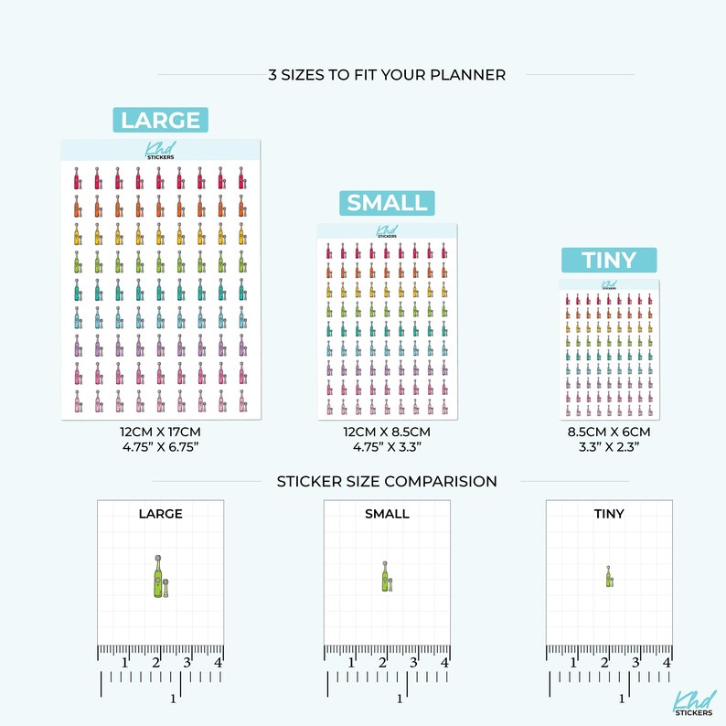Electric Toothbrush Planner Stickers - Etsy UK