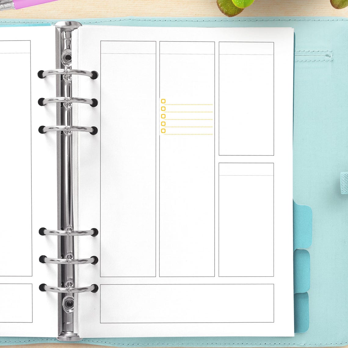 Checkbox List Half-box Size Stickers, Planner Stickers - Etsy