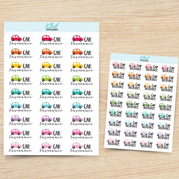 Insurance Stickers - Etsy