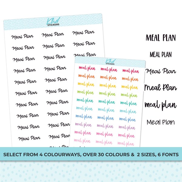 Planner Sticker - Etsy