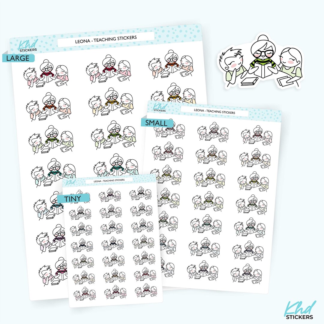 Planner Girl Leona Conference / Meeting Planner Stickers, Removable - Etsy