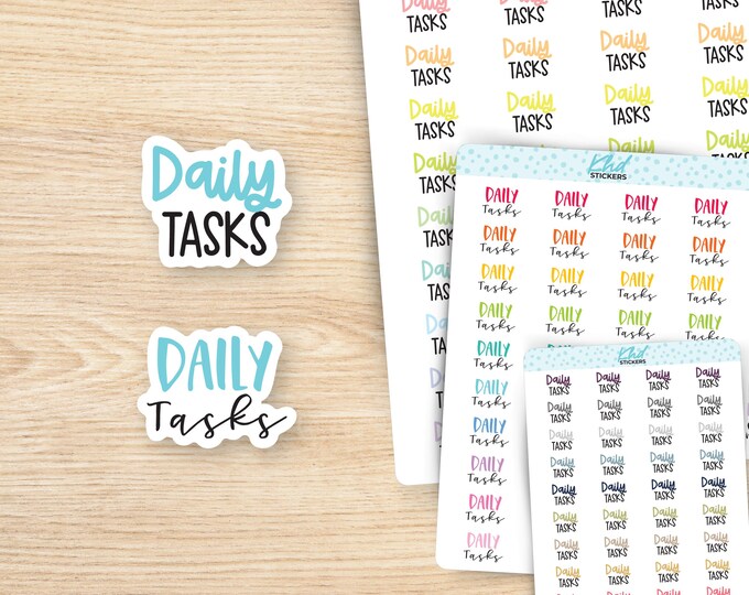 150 Refill Stickers for Routine Chart, Daily Tasks Stickers, Kids ...