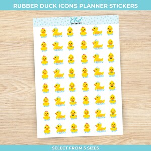 Rubber Ducks Stickers, Planner Stickers, Removable - Etsy