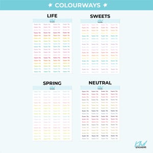 Design Your Own Word Stickers, Font C, Custom Script Planner Stickers ...