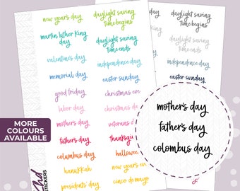 A Year of Date Dots Stickers Planner Stickers Removable | Etsy