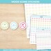 Important Planner Stickers, Select From 2 Fonts & 3 Sizes, Script ...