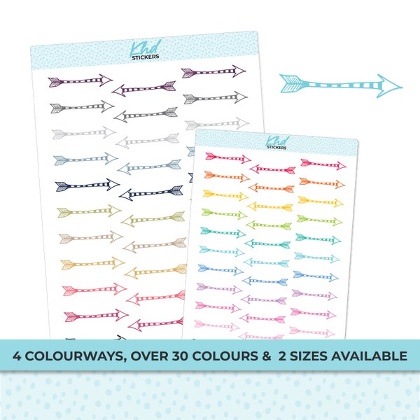 Arrow Stickers - Etsy