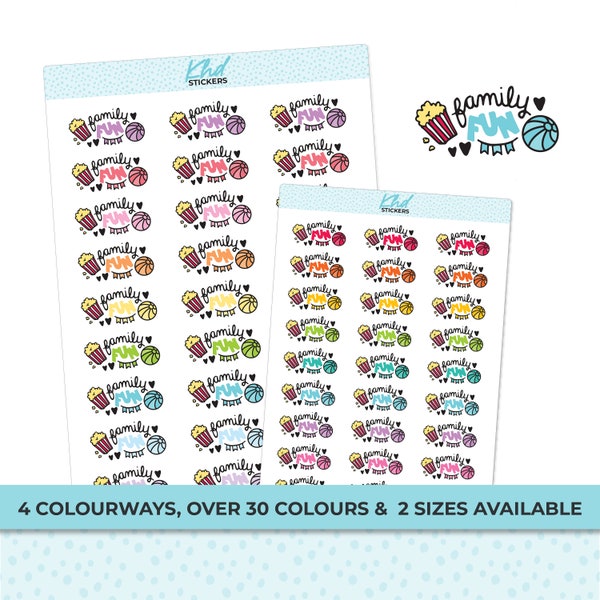 Family Fun Planner - Etsy