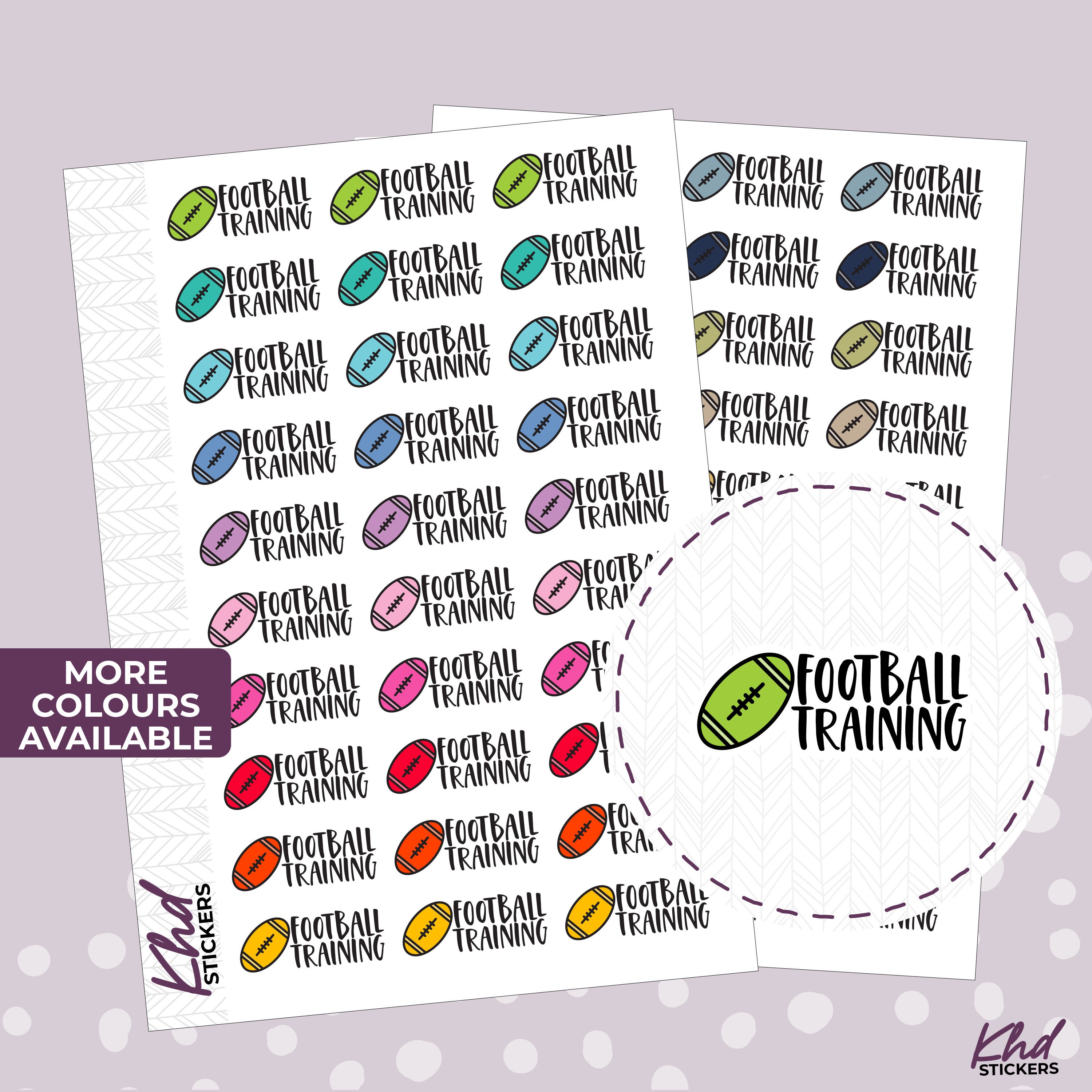 Training Sticker Sheet Paper & Party Supplies Stickers Stickers, Labels ...