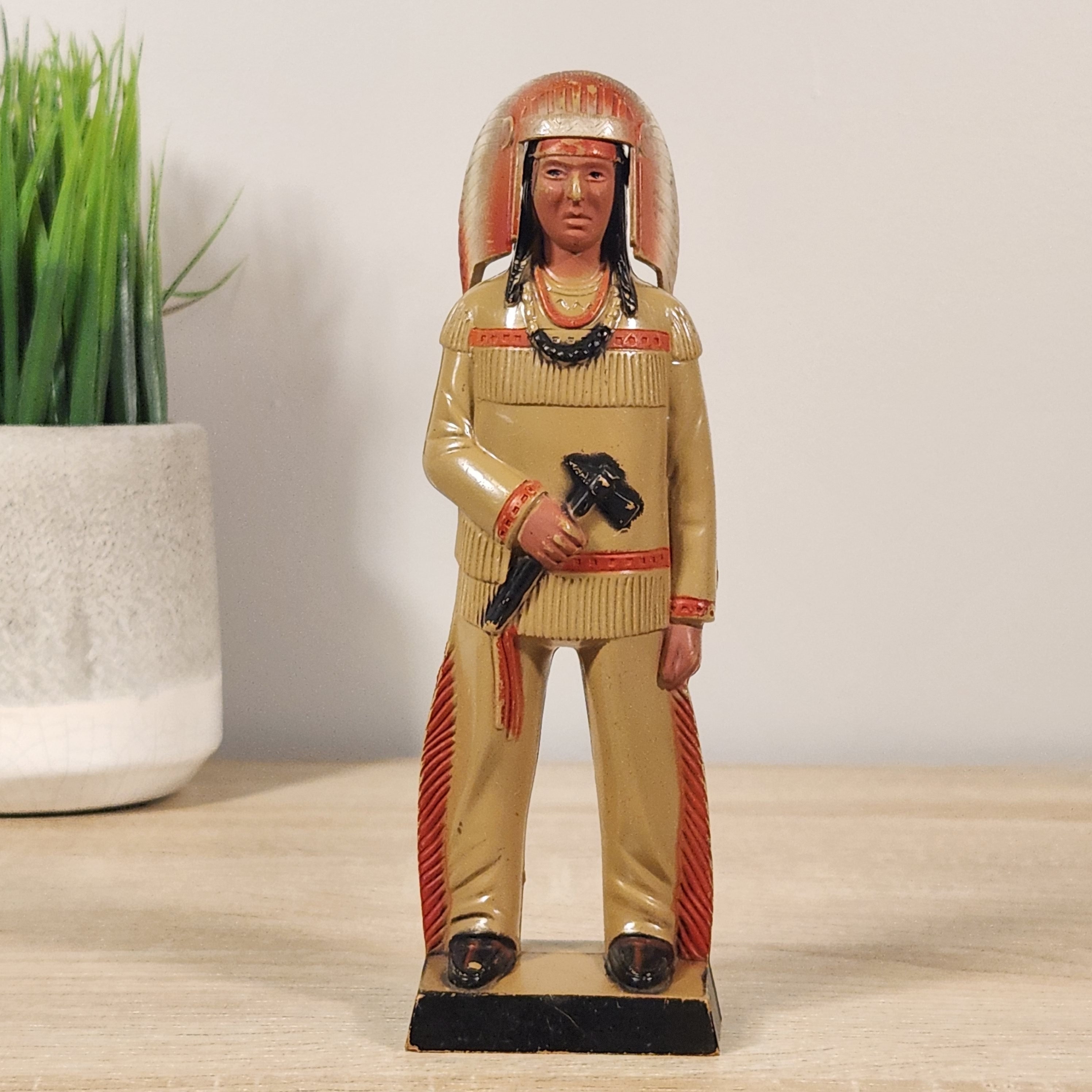 Indigenous Male Tribal Chief Plastic Toy Figure by Reliable Toy Co ...