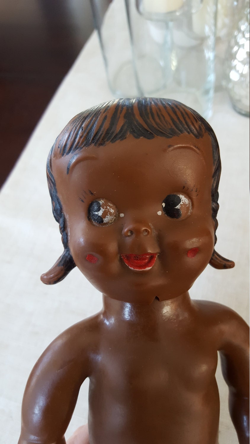 Mid Century Reliable Topsy 1132 Vinyl Doll, Made in Canada, 1950's ...