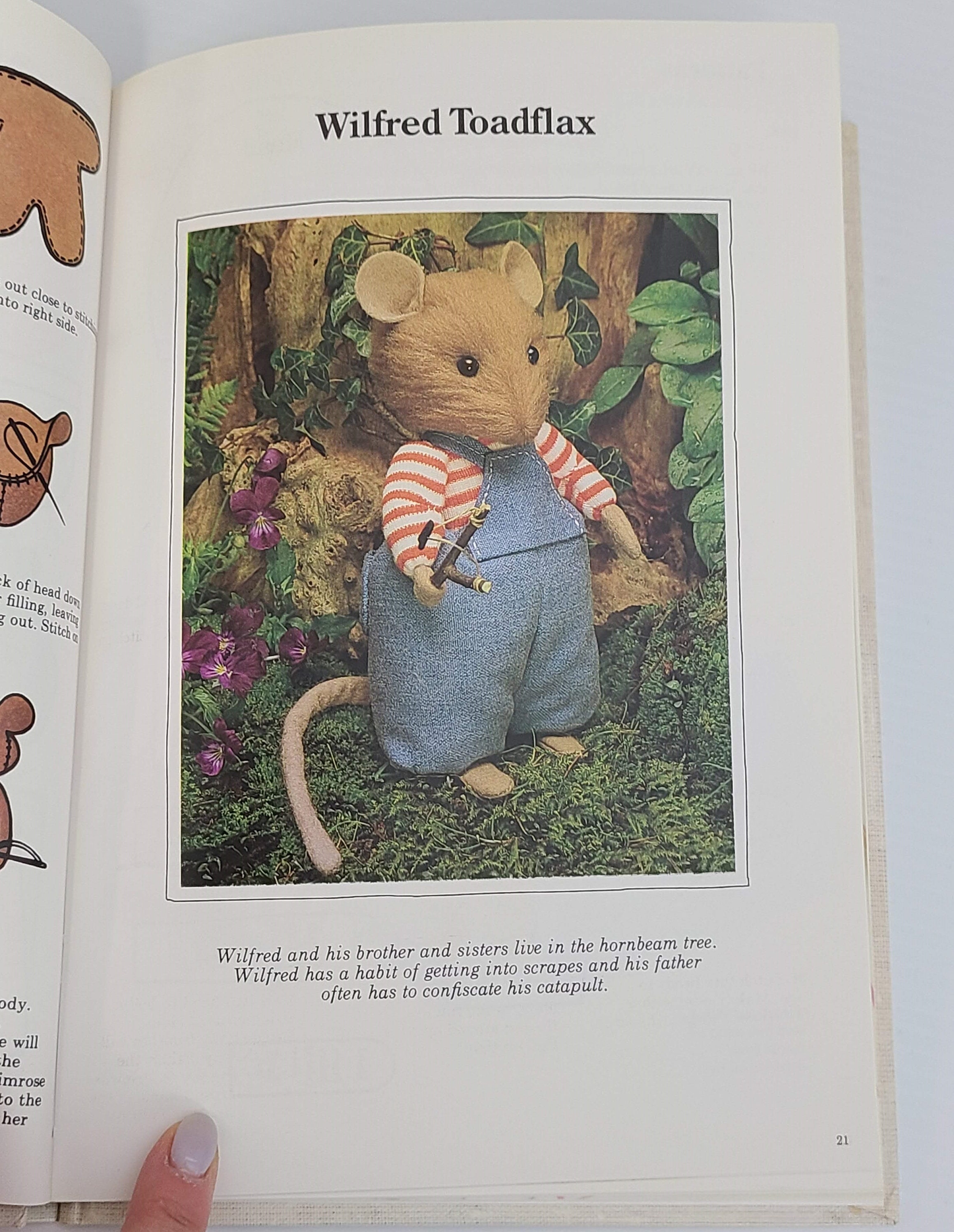 1984 The Brambly Hedge Pattern Book, Hardcover, Brambly Hedge Mice ...