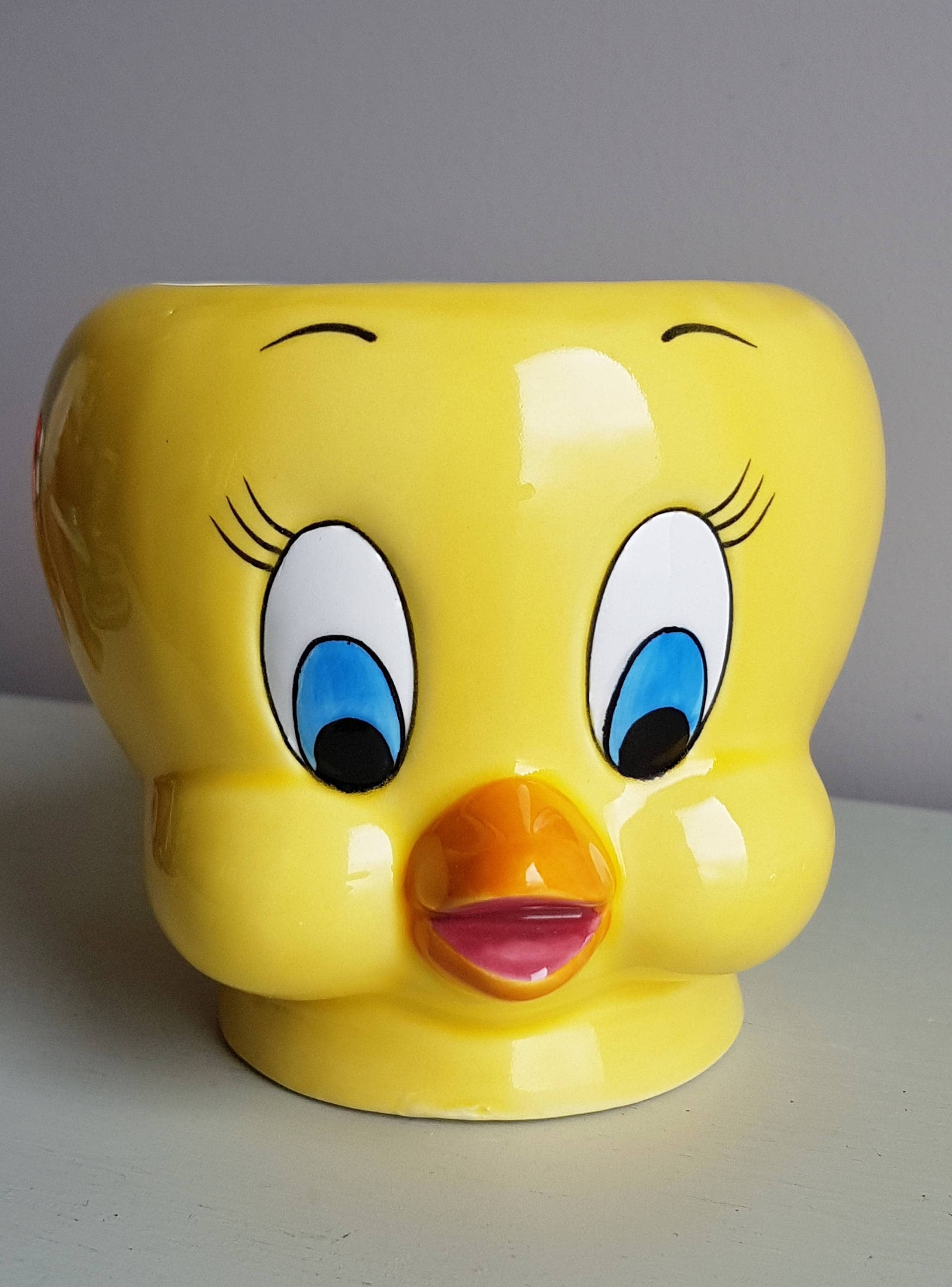 1989 Tweety Bird 3D Coffee Ceramic Mug, Looney Tunes Collection, Warner ...