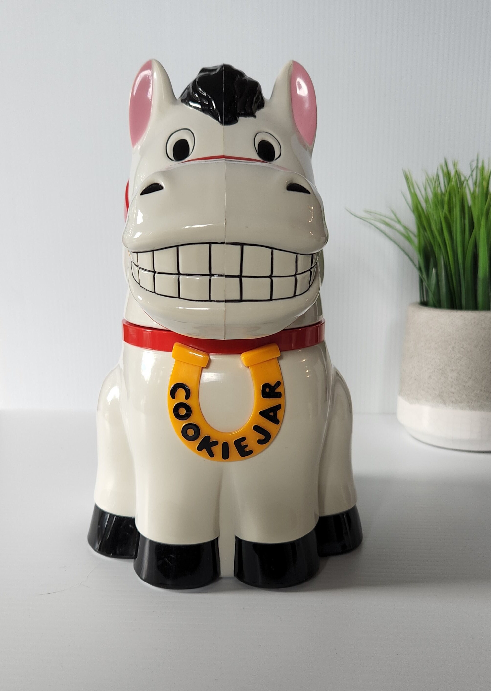 1994 Neighing Horse Cookie Jar by Fun-Damental Too, Ltd., Sneaking ...