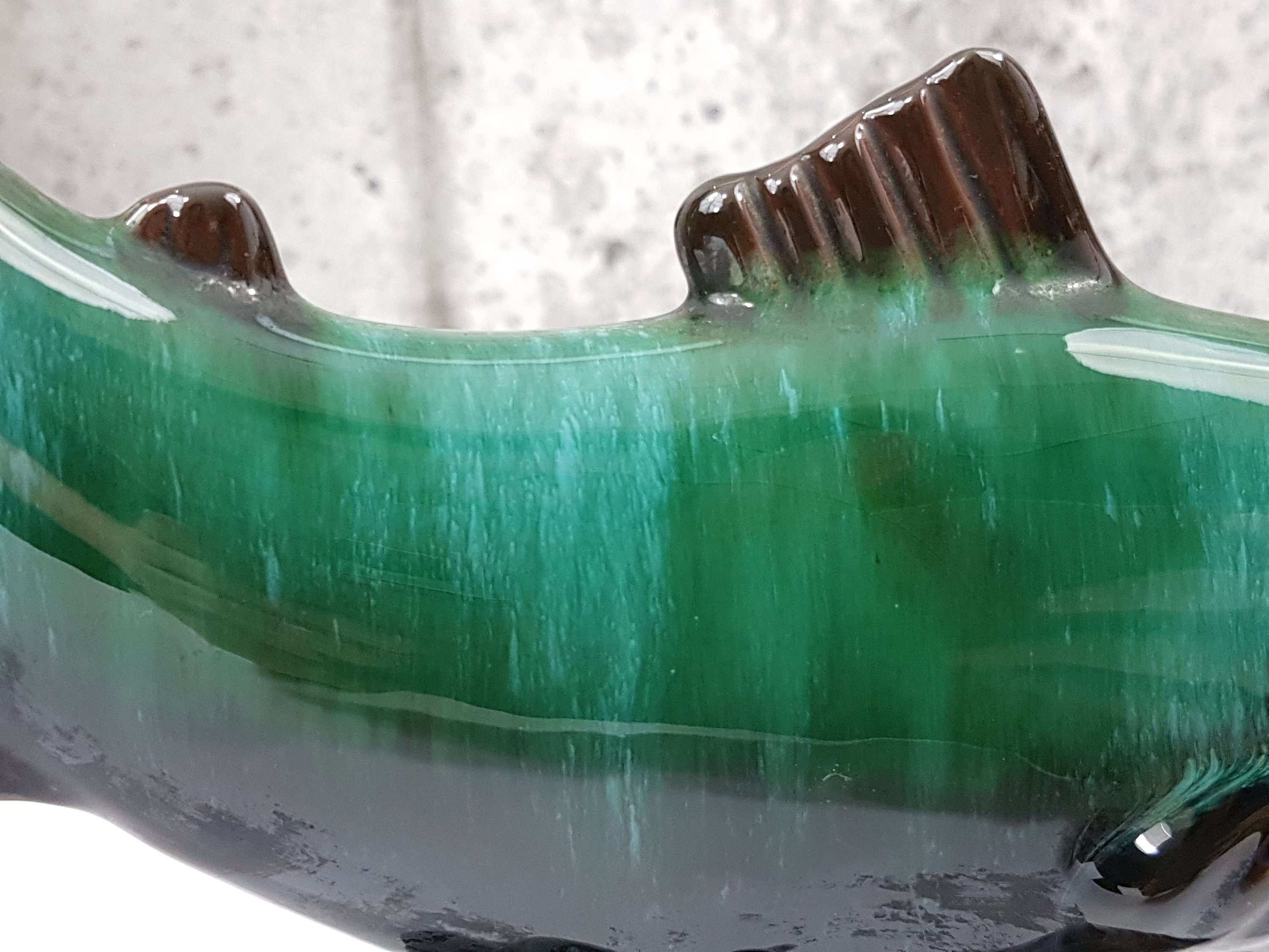 Blue Mountain Pottery - BMP - Salmon, Trout, Fish, On a Water ...