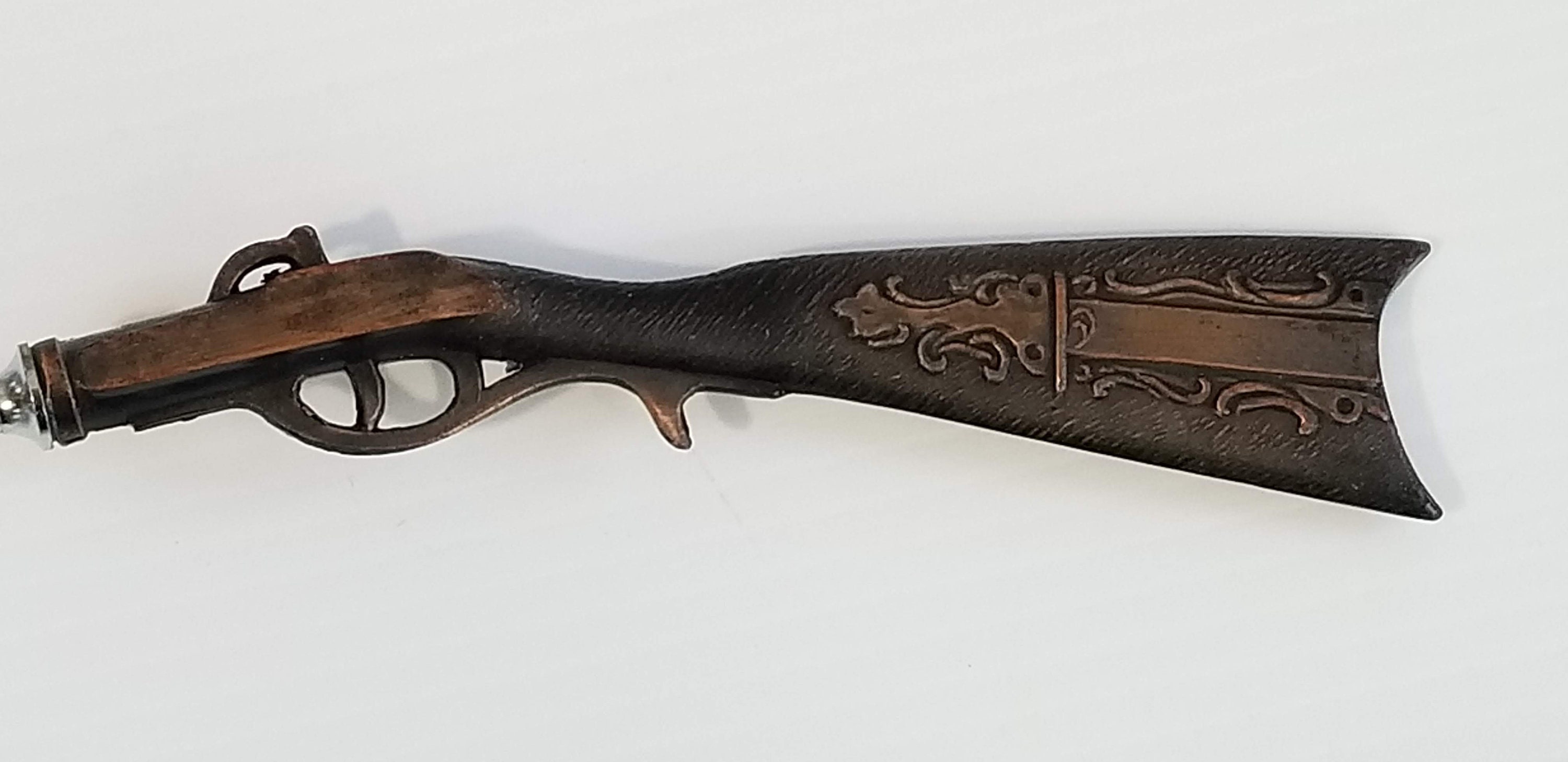 Rifle / Gun Bar Utensil / Tool Set, Wood Wall Mount, Hunter, Gun ...