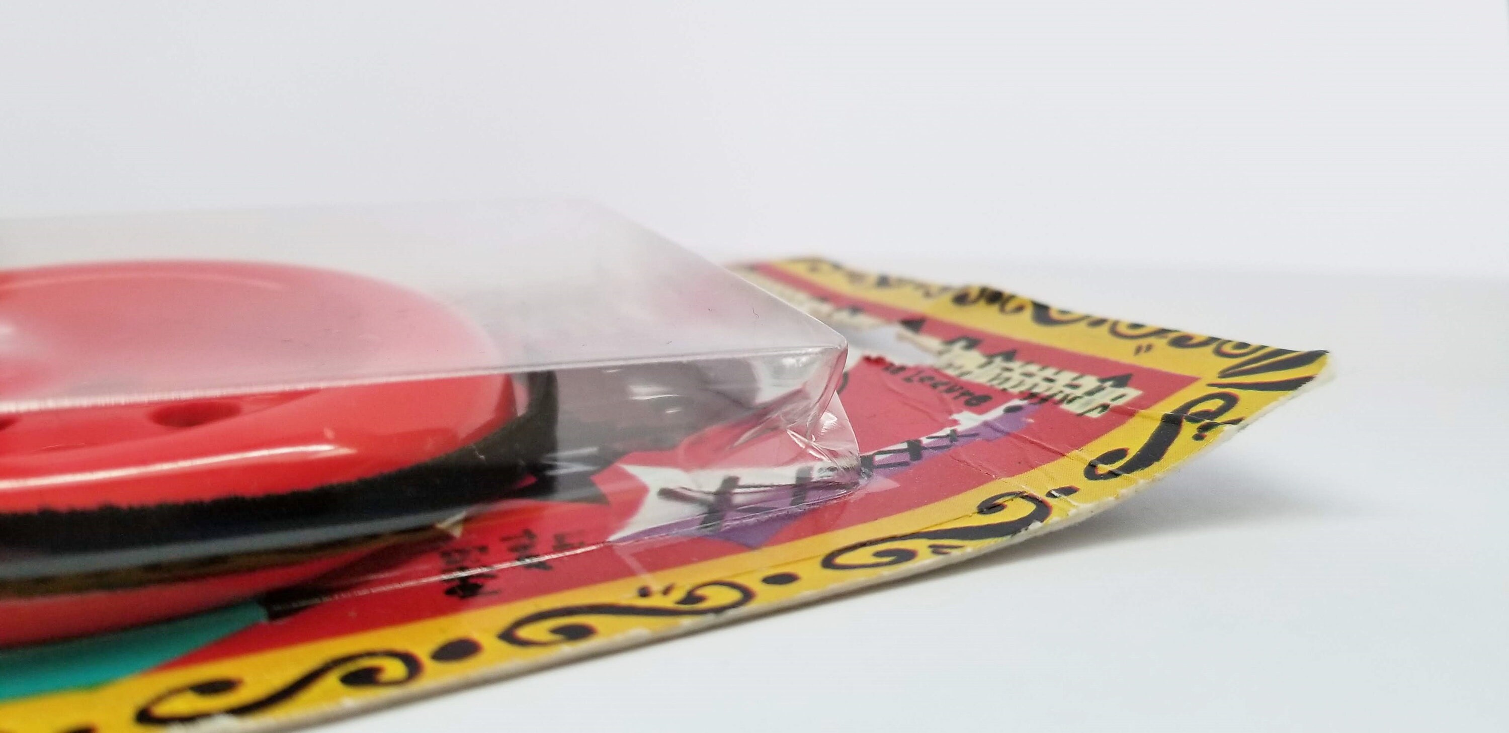 PATRICK KELLY Red Designer Oversized Button, Pin Kit, Brooch, New in ...