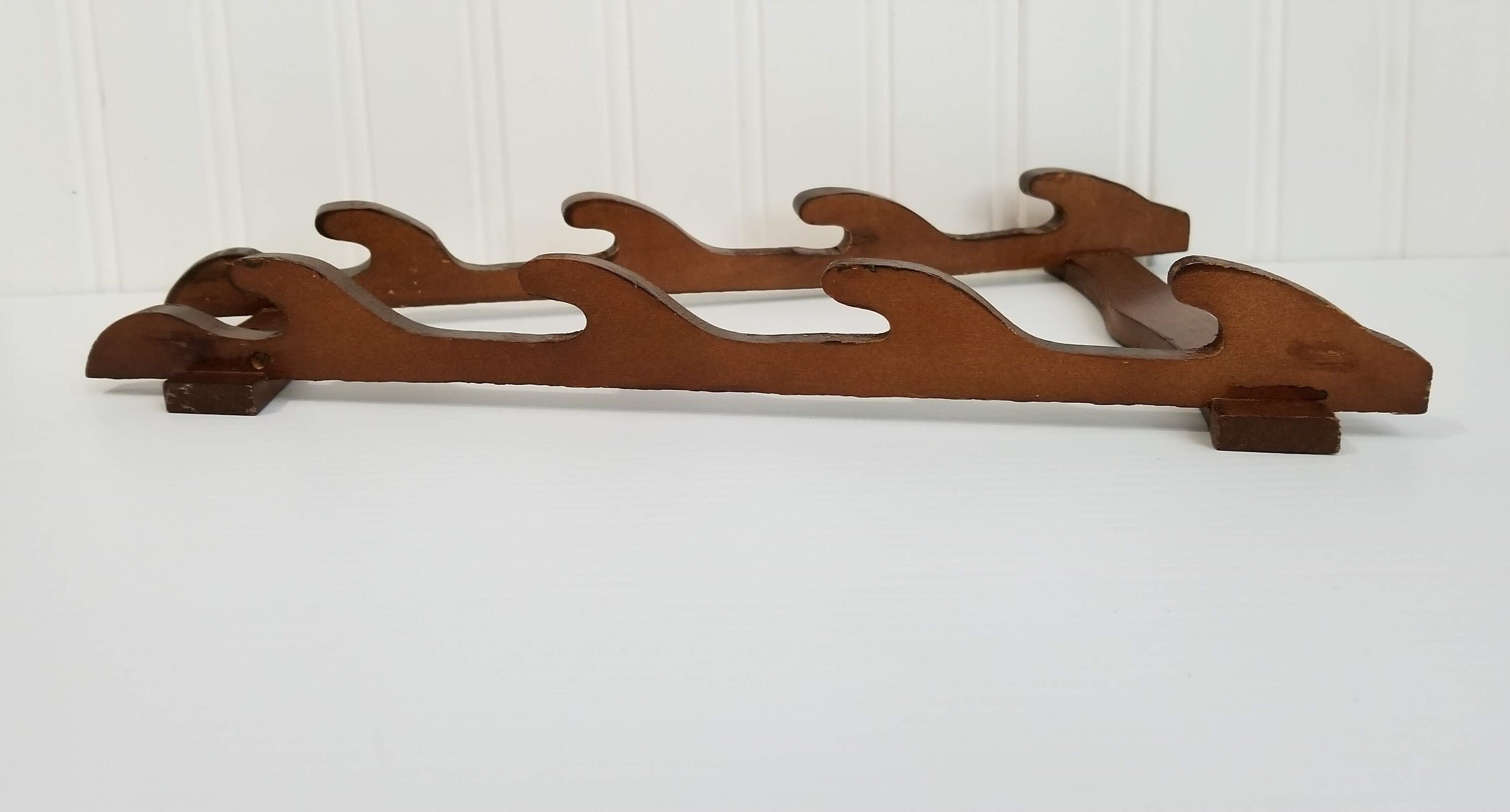 Rifle / Gun Bar Utensil / Tool Set, Wood Wall Mount, Hunter, Gun ...