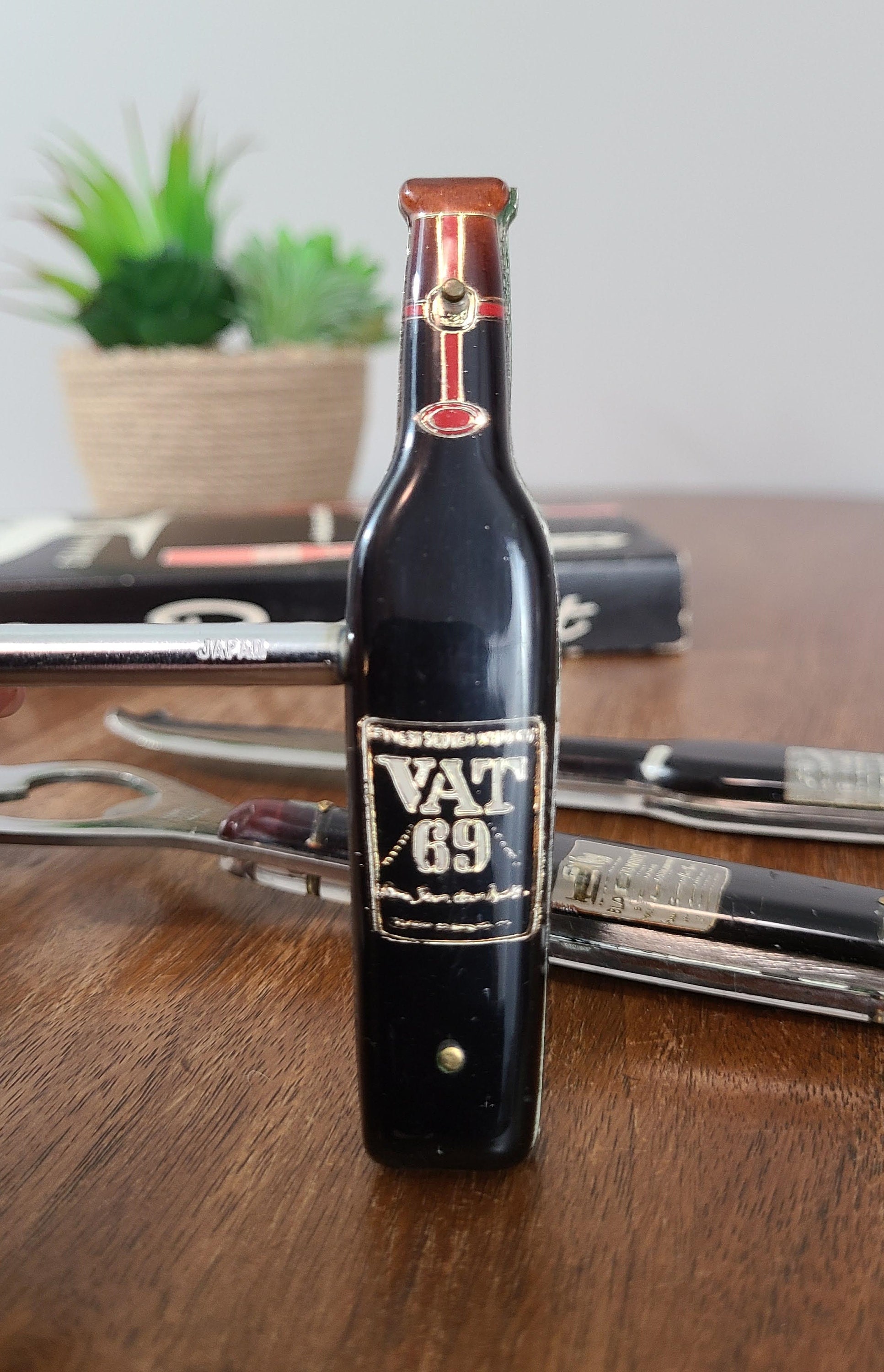 Vintage Scotch Whiskey 3-Piece Bar Tool Set, Vat 69, Dewar's White ...