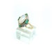 Luke Stockley 9ct Yellow Gold, Opal, Emerald & Diamond Art Deco ...