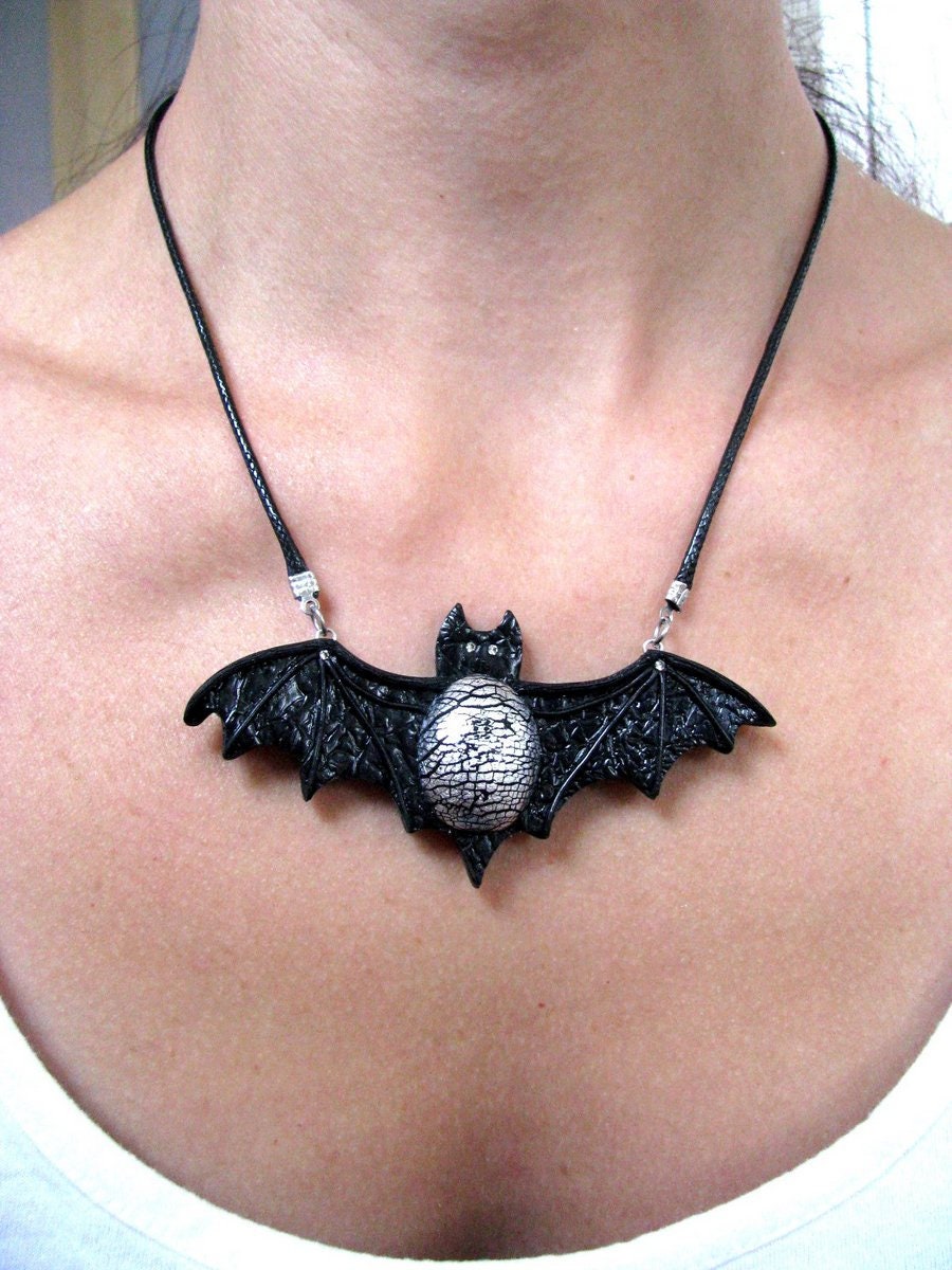 Black Necklace Gothic Necklace Witch Jewelry Victorian Necklace Black ...