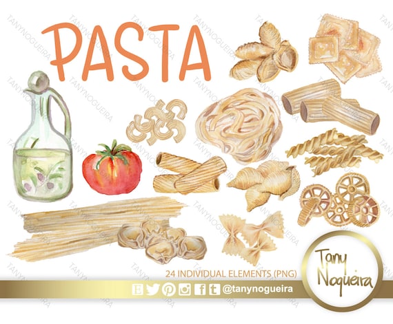 Italian Pasta Clipart