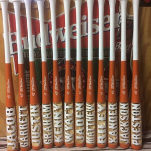 Personalized Baseball Bat - Etsy