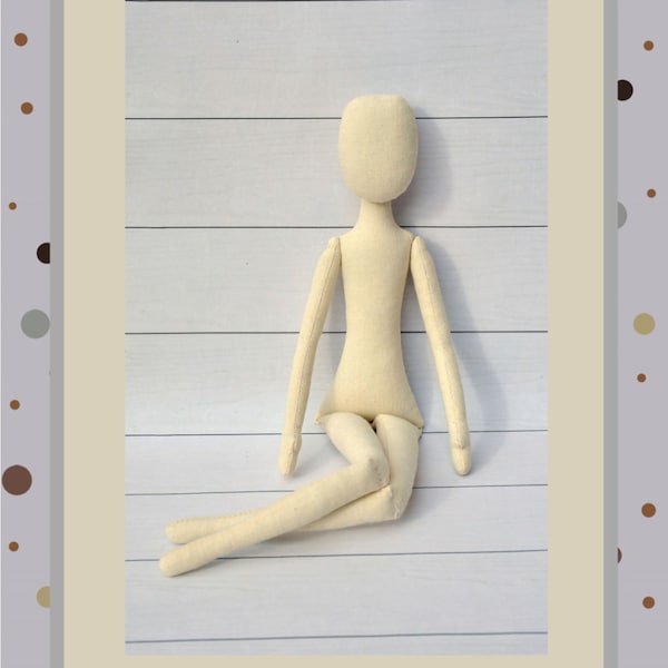 Doll Body Pattern - Etsy
