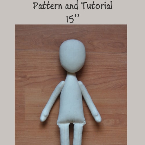 PDF Cloth Doll Pattern 14 Soft Doll Pattern - Etsy