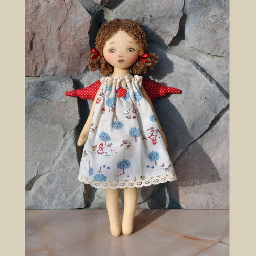 PDF Cloth Doll Pattern 14 Soft Doll Pattern - Etsy
