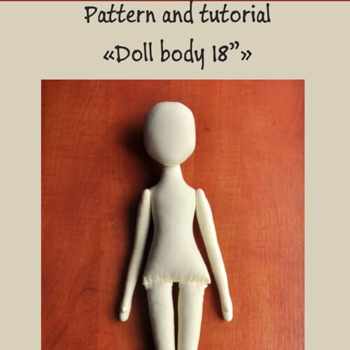 PDF Cloth Doll Pattern 30 Soft Doll Pattern - Etsy