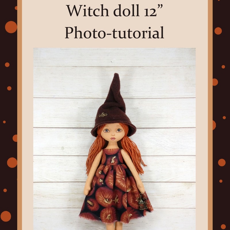 Witch Doll Sewing Pattern - Etsy