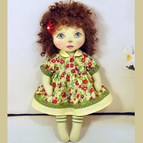 Pattern Sewing Dresses for Dolls Anna Maria. Sewing Tutorial - Etsy