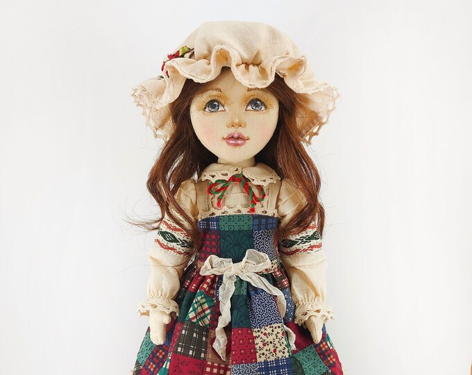 Handmade Textile Decorative Doll Collectible OOAK Art Doll - Etsy