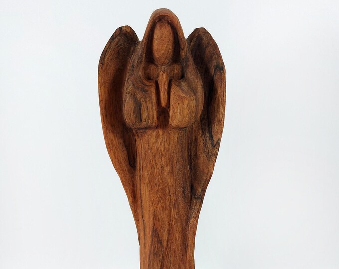 Angel Made of Wood,wooden Angel,walnut - Etsy