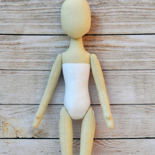 Blank Doll Body-17 Blank Rag Doll Ragdoll Body the - Etsy