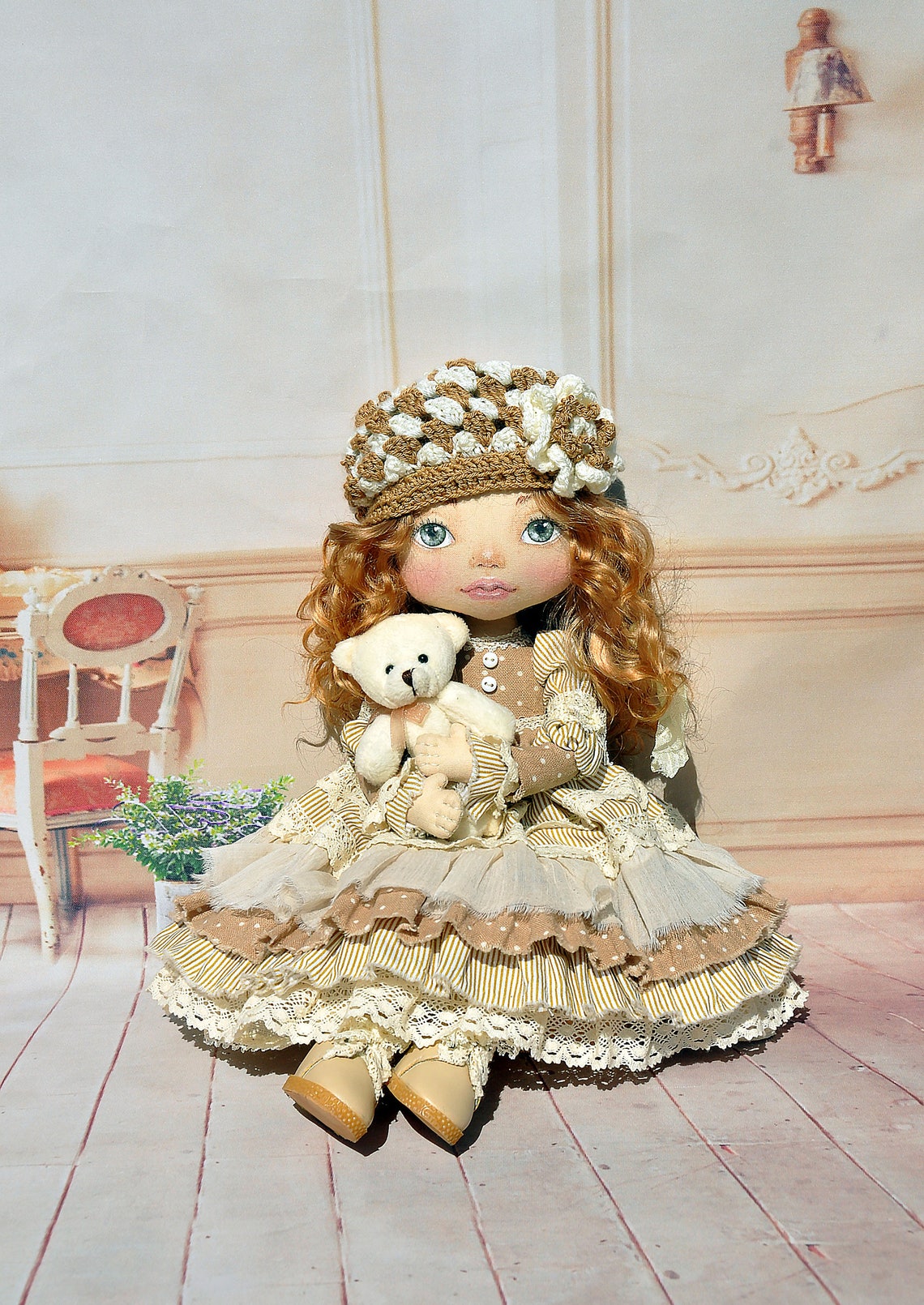 PDF Cloth Doll Pattern 14 Soft Doll Pattern - Etsy