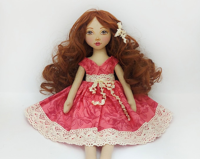 Textile Doll, Decorative Doll, Collector Dolls, Doll Cotton, Rag Doll ...