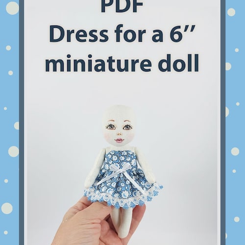 Dress for the Doll 9 Pattern Sewing Dresses for Dolls - Etsy