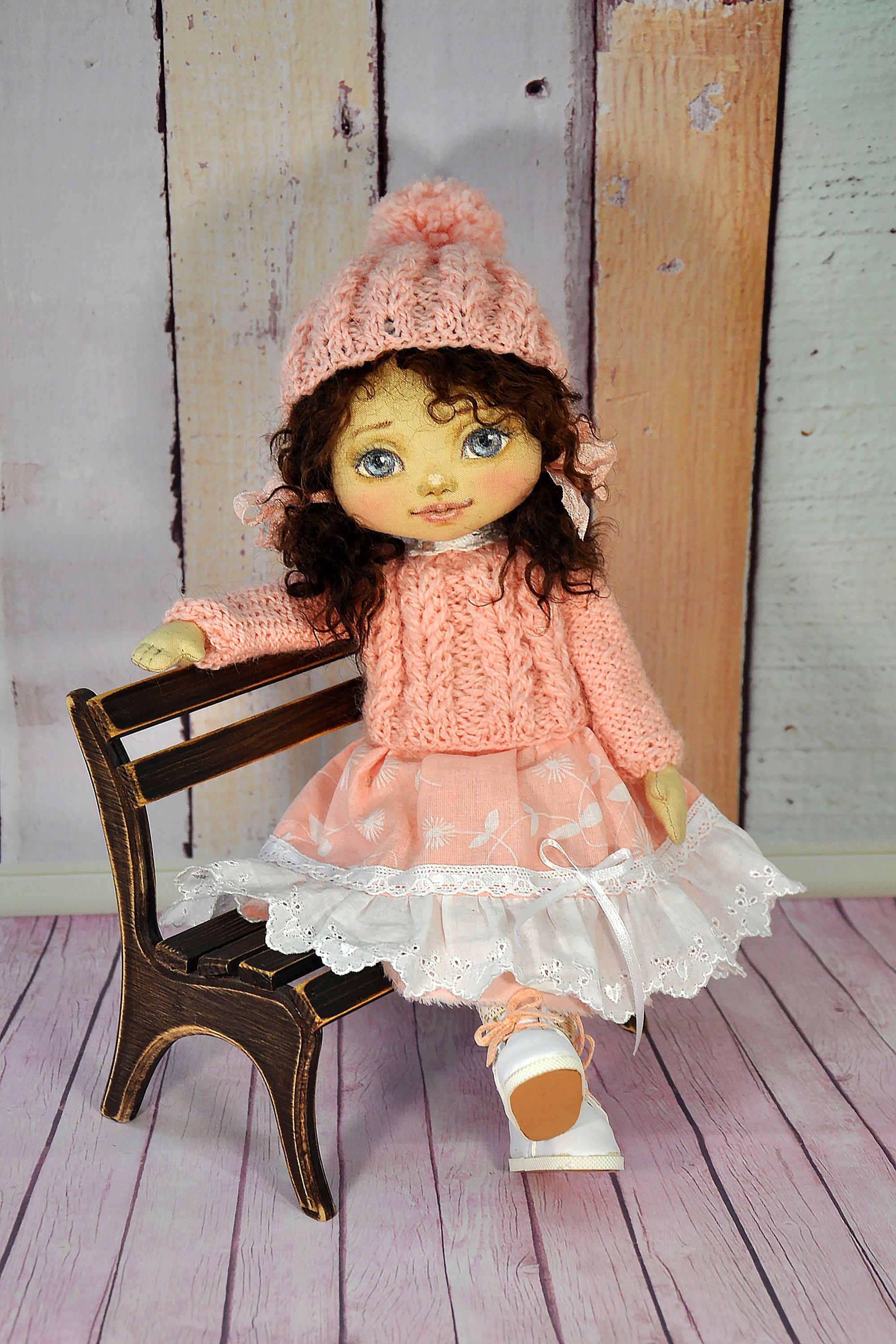 PDF Cloth Doll Pattern 14 Soft Doll Pattern | Etsy