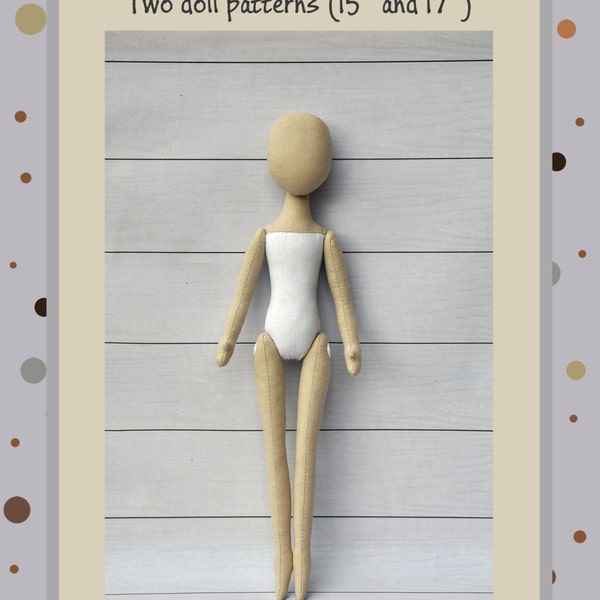 Cloth Doll Pattern - Etsy