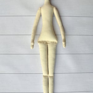 Blank Doll Body-18"blank Handmade Rag Doll Body, the Body of the Doll ...