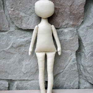 Blank Doll Body-12" Blank Rag Doll Body, the Body of the Doll Made of ...