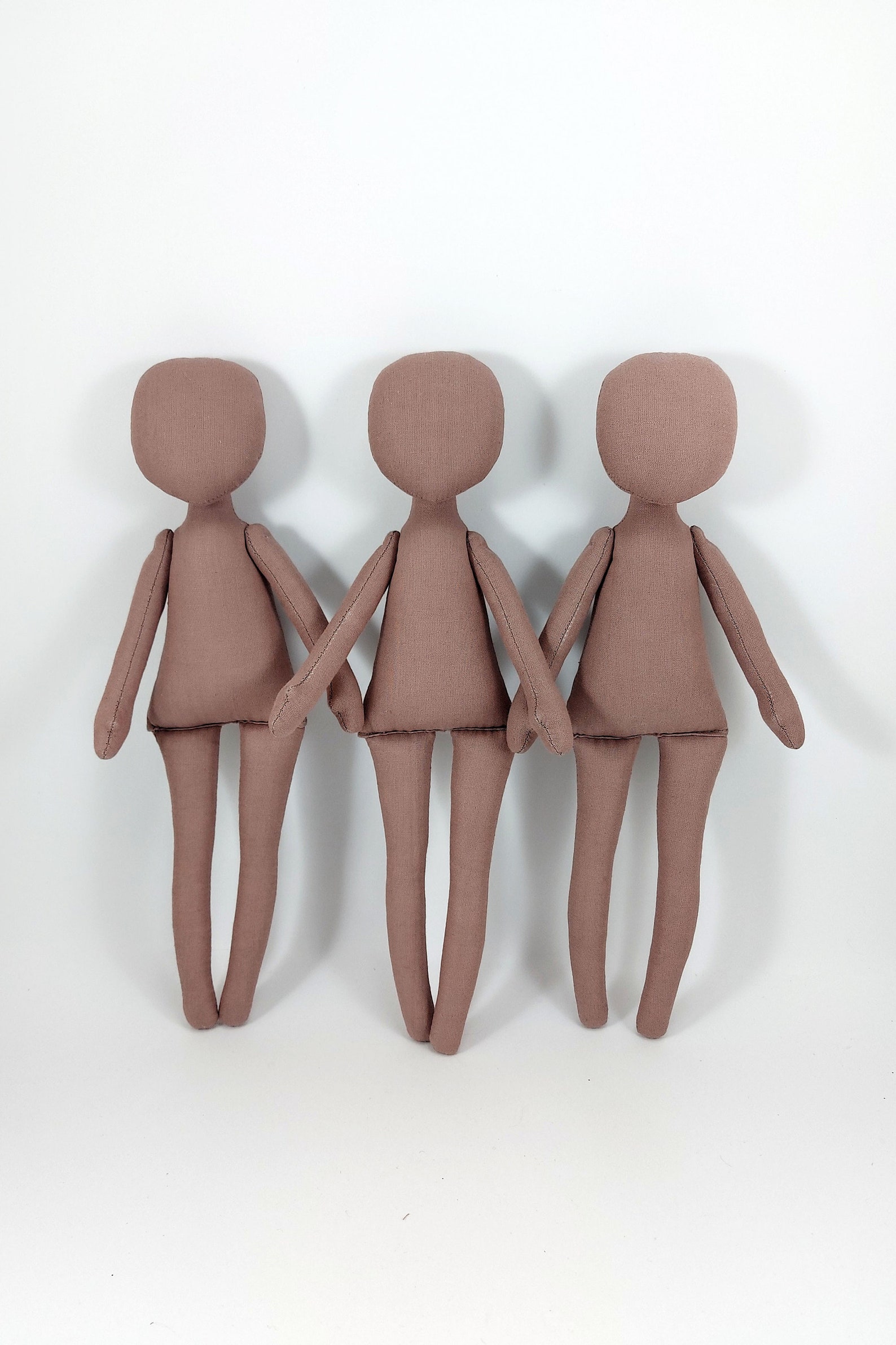 3 Blank Doll Body-12 Blank Rag Doll Body the Body of - Etsy